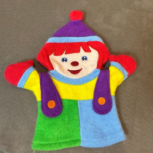 Vintage Gymboree Clown Plush Hand Puppet 2001 Primary Colors | eBay