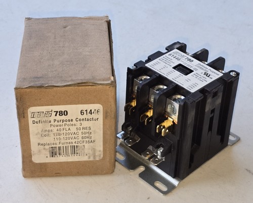 MARS 780 Definite Purpose Contractor 61446 120V 40FLA 3 Pole - Furnas ...
