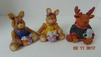 LOT OF 3 K'S COLLECTION TEDDY BEARS | eBay