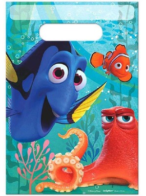 Finding Dory Party Favor Plastic Treat Loot Bags Birthday Supplies 8 ...