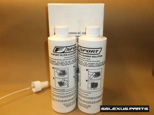 Lexus F-Sport OEM Genuine AIR FILTER CLEANER CLEANING SOLUTION KIT ...