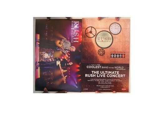 Rush Poster Time Machine Two Sided | eBay