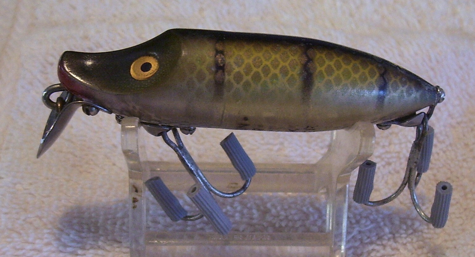 12123 VINTAGE HEDDON RIVER RUNT SPOOK FLOATE LURE 2-7/8" LOT A | eBay