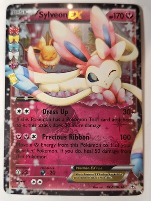 Sylveon EX RC21/RC32 XY Generations Radiant Collection Pokemon Holo ...