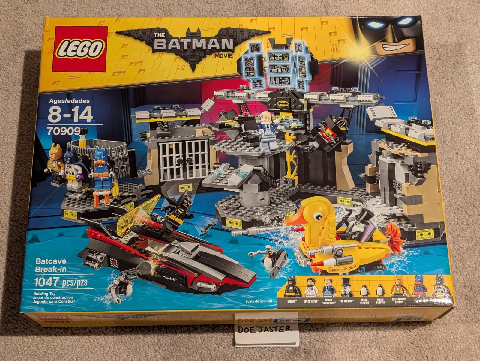 LEGO (70909) Batcave Break-In - NIB - 2017 - Lego Batman Movie - DC ...