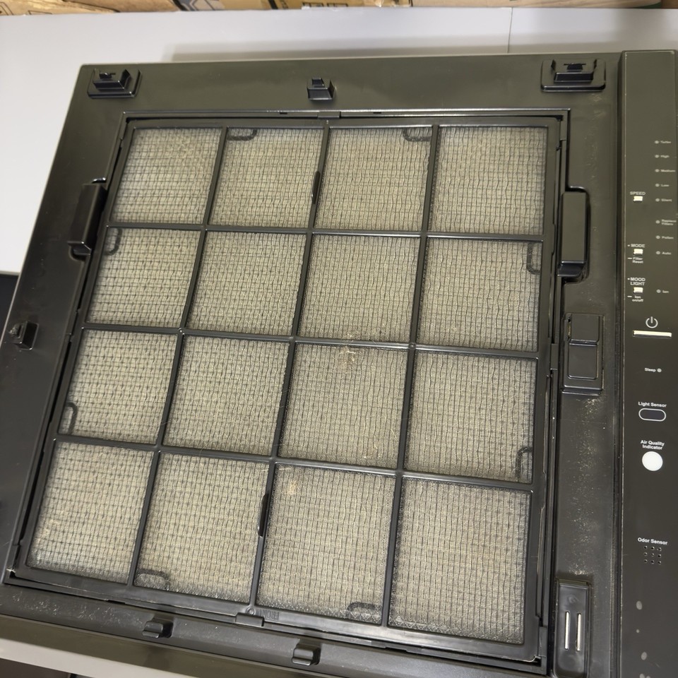 Rabbit Air MinusA2 SPA-780A Ultra Quiet HEPA Air Purifier Black Used ...