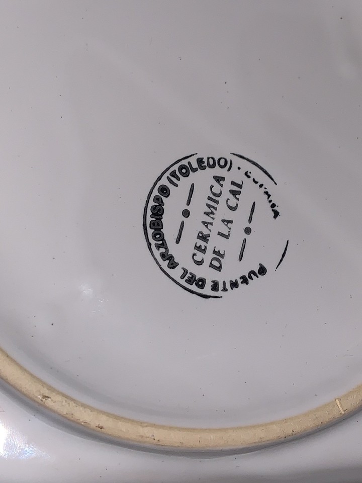 Modern Columbia Restaurant CIGAR BAR Ashtray 8.25”Sq Toledo Spanish ...