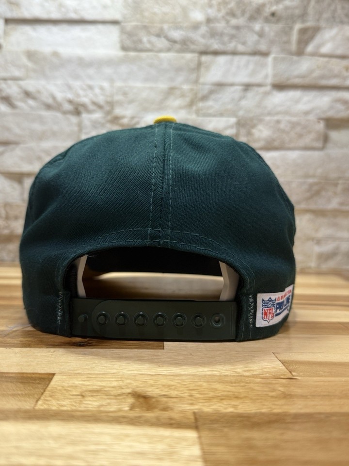 Vintage Green Bay Packers Team NFL Hat Cap Adjustable AJD Cap Corp ...