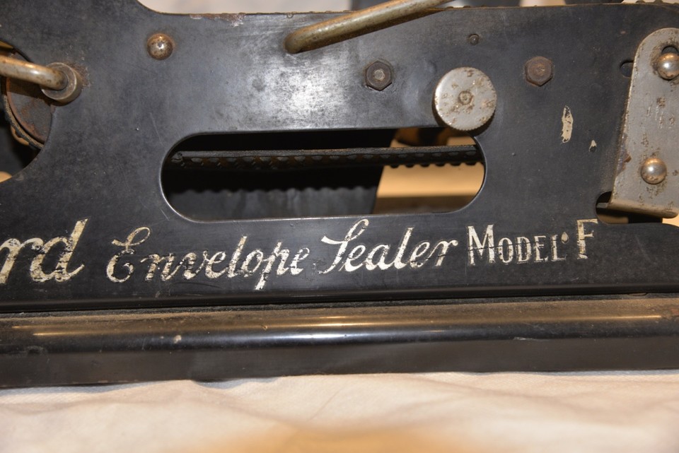 ENVELOPE SEALER -- Mailing Machine -- "THE STANDARD, Model F" | eBay