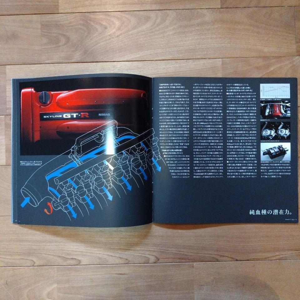 Nissan Skyline GT-R R34 OEM Brochure + Optional Parts Catalog Dress Up ...