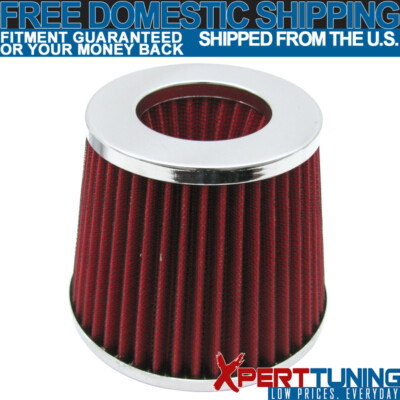 Fits Chevy Pickup Red KN Type 3 Inch Performance Inlet Air Filter ...