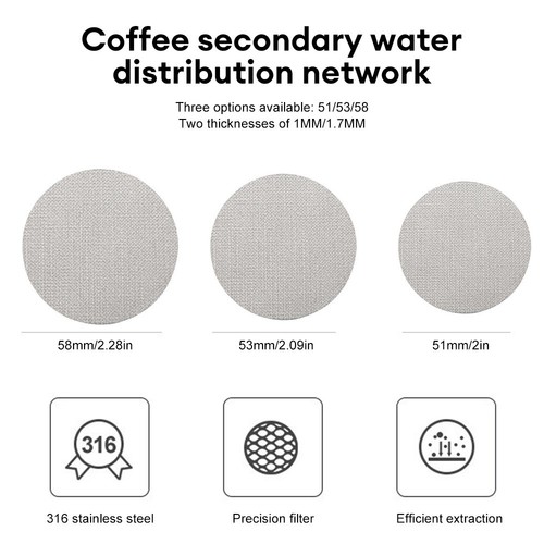 Stainless Reusable Coffee Filter Screen Heat Resistant Mesh for ...