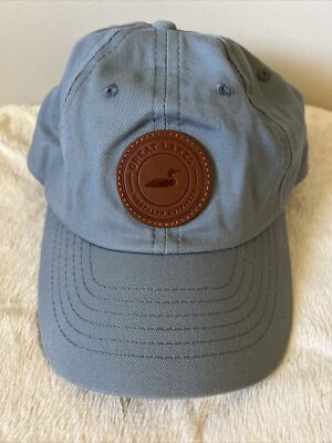 Great Lakes Northern Outfitters Hat Baseball Cap Blue Loon Logo Soft ...