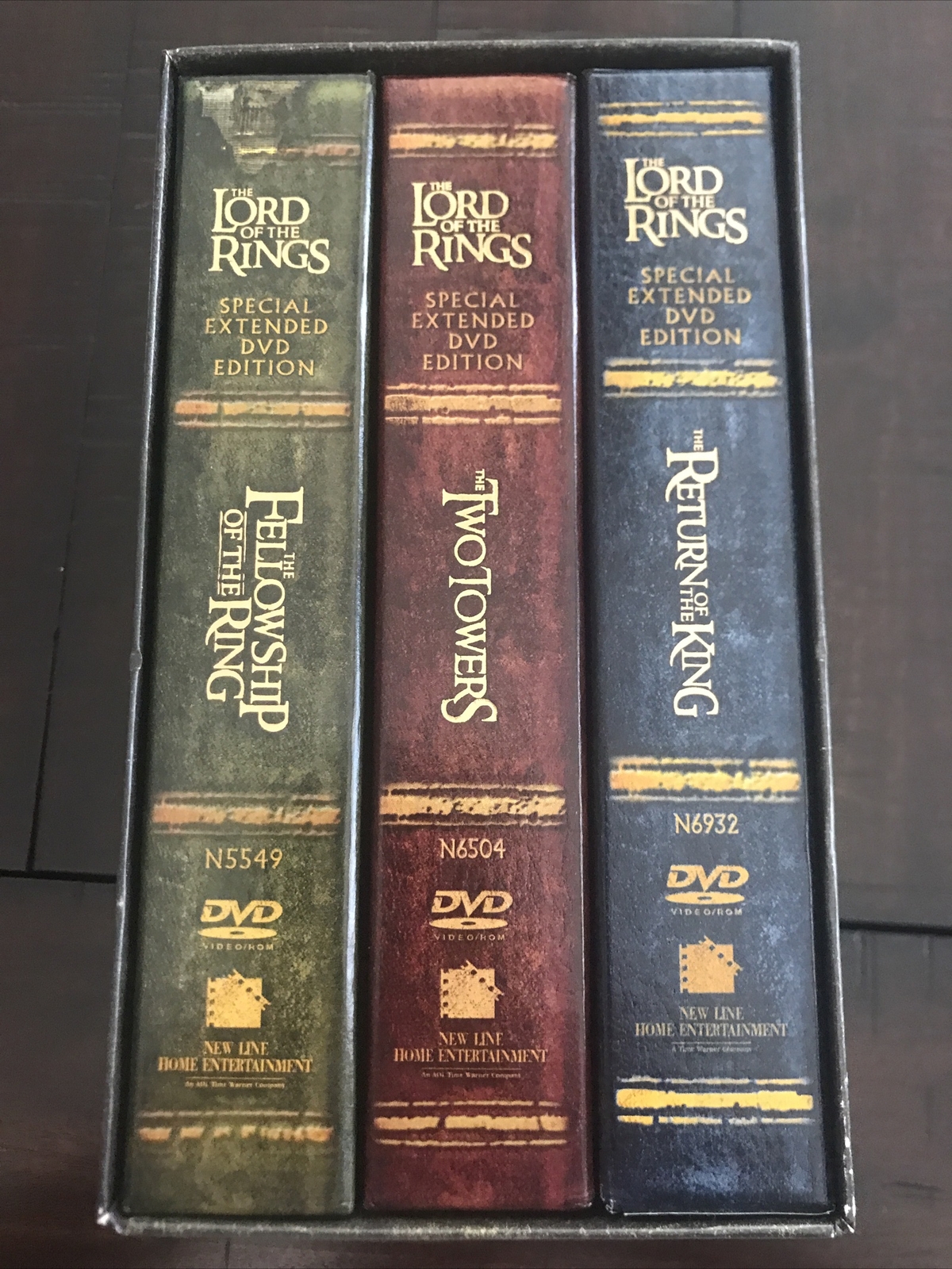 Lord Of The Rings Trilogy Special Extended DVD Edition 12 Disc Box Set ...