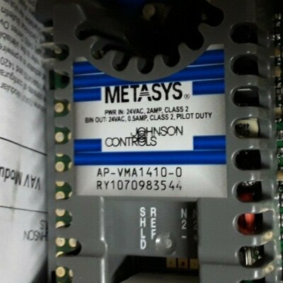 Johnson Controls AP-VMA1410-0 Metasys Integrated VAV Controller ...