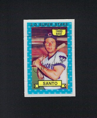 1974 Kelloggs #7 RON SANTO White Sox (Multiple Cracks) Kellogg's | eBay