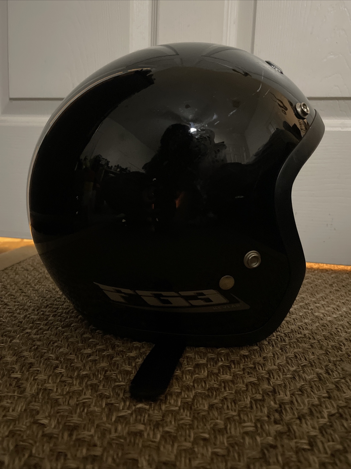 HJC FG3 Made With Kevlar Motorcycle Helmet Medium | eBay