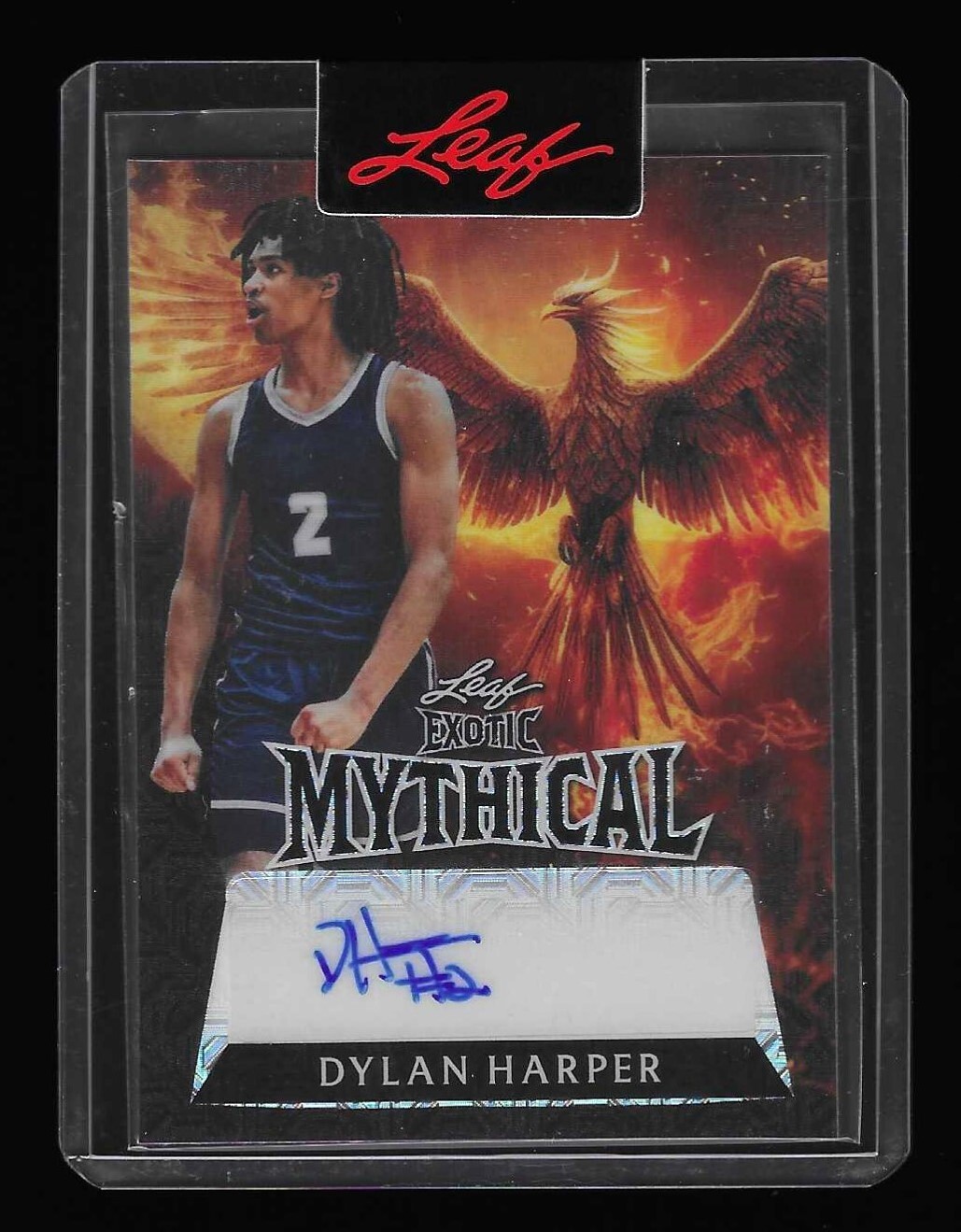 Dylan Harper 2024 Leaf Exotic Mythical 1/1 Autograph Phoenix #1/1 ...