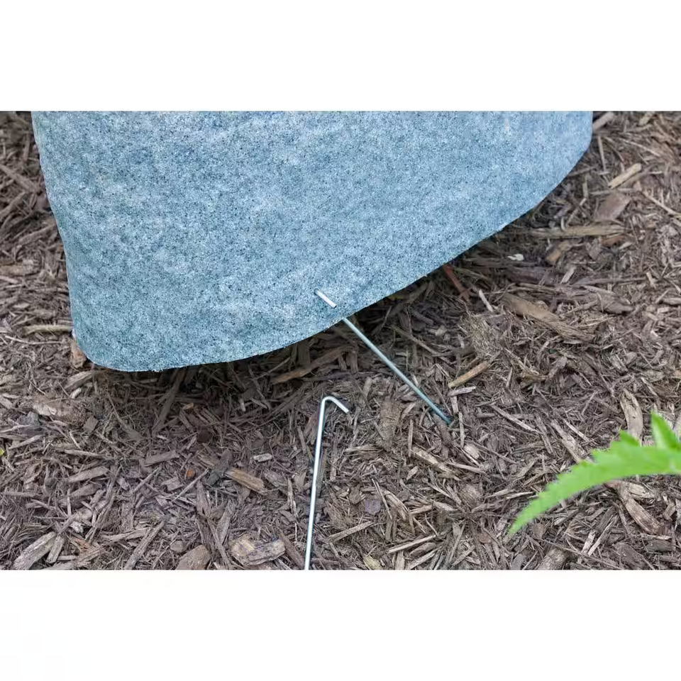 Faux Landscape Rock XL Resin Cover Well Pipe Sprinkler Garden Natural ...