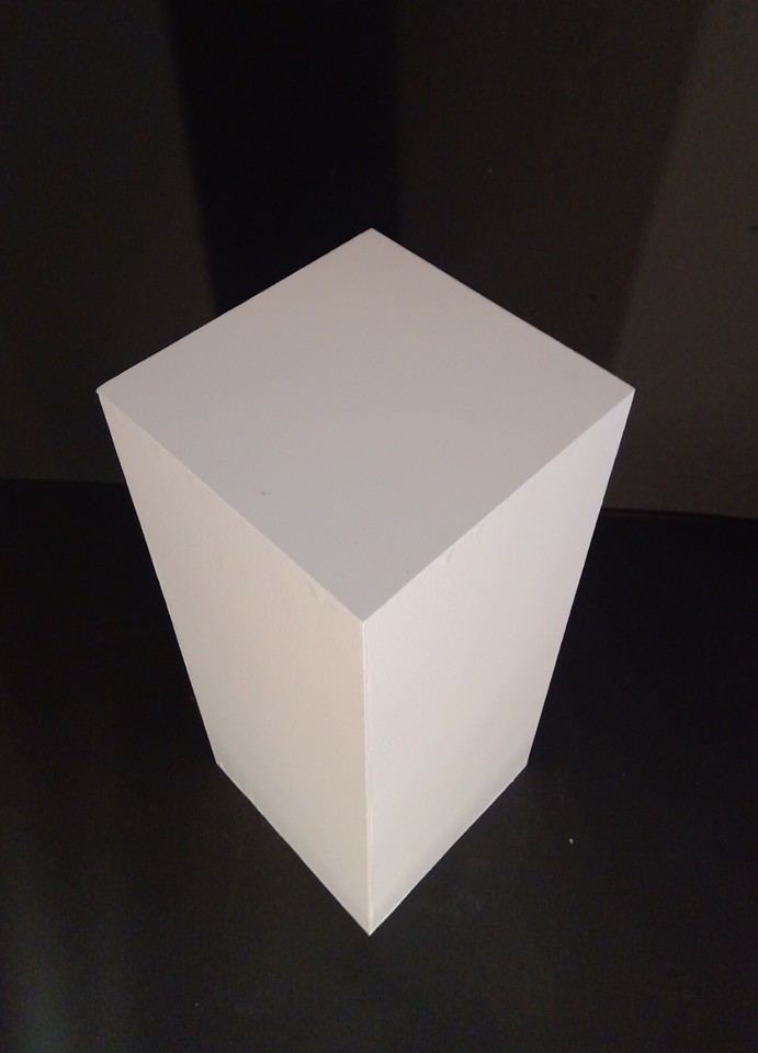 36" Tall White Display Pedestal Stand Riser Column Pillar - Weddings ...