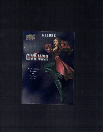 Elisabeth Olsen as Scarlet Witch 2022 Marvel Allure Character Poster Card B | eBay
