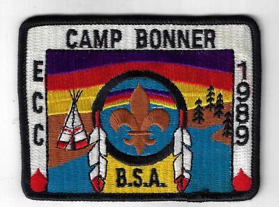 1989 Camp Bonner East Carolina Council BSA BLK Bdr. [CA-420] | eBay