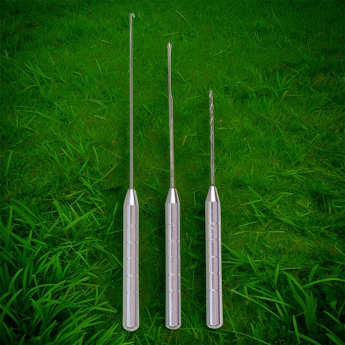 3-in-1 Fish Bait Drill Needle Stainless Steel Carp Fishing Baiting Rig ...