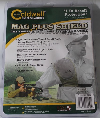 CALDWELL MAG PLUS SHIELD, WEARABLE RECOIL PROTECTION, 921263 | eBay