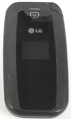 LG 440G / LG440GB - Black ( TracFone ) Cellular Flip Phone 616960040491 ...