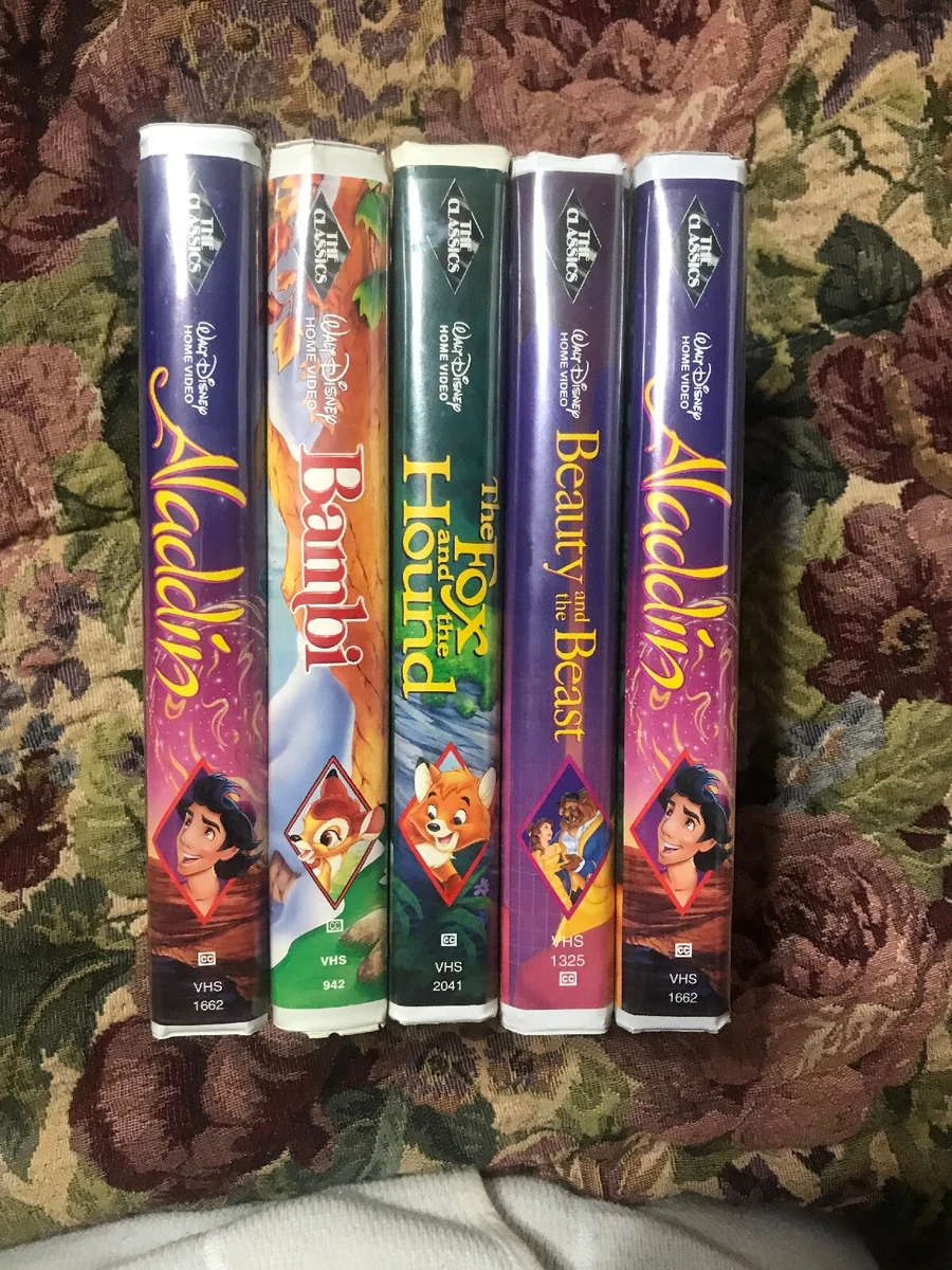 10 Classic Walt Disney VHS Tapes From The Collectible, 57% OFF