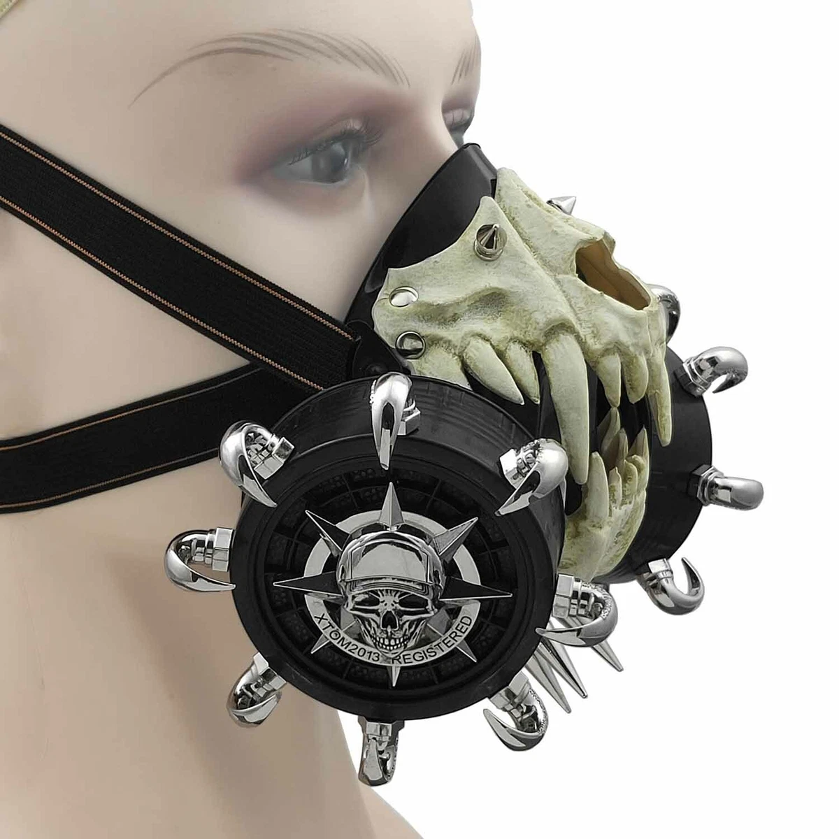 Half Skull Half Gas Mask