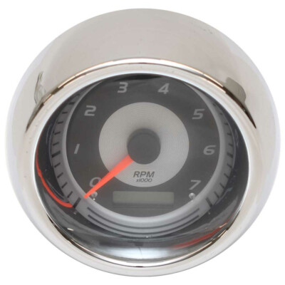 Teleflex Boat Tachometer Gauge 781739PDFB | w/ Bezel and Hour Meter | eBay