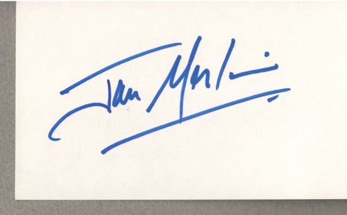 Jan Merlin. Actor in Tom Corbett, Space Cadet and Kitty Foyle. Signed ...