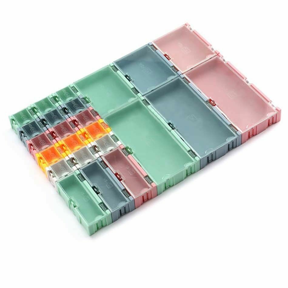 Small Objects Electronic Component SMD Kit Parts Storage Box Dis ...