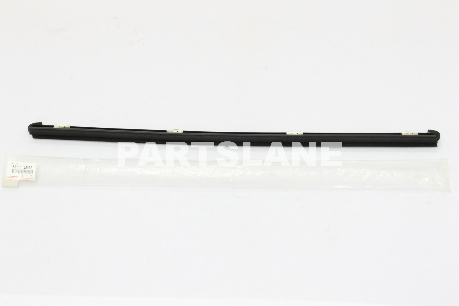 OEM Toyota 6817148032 Weatherstrip Front Door Glass Inner RH 68171 ...