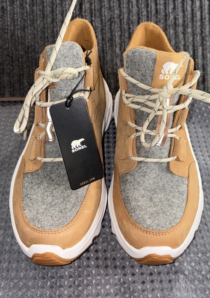 Sorel Kinetic Breakthru Caribou Waterproof Boots Warp Red Chalk - Women ...