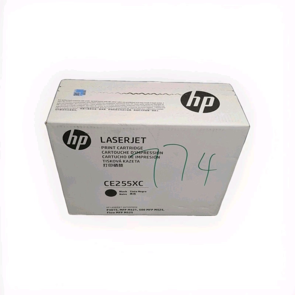 GENUINE HP CE255XC BLACK TONER CARTRIDGE LASERJET P3015 | eBay
