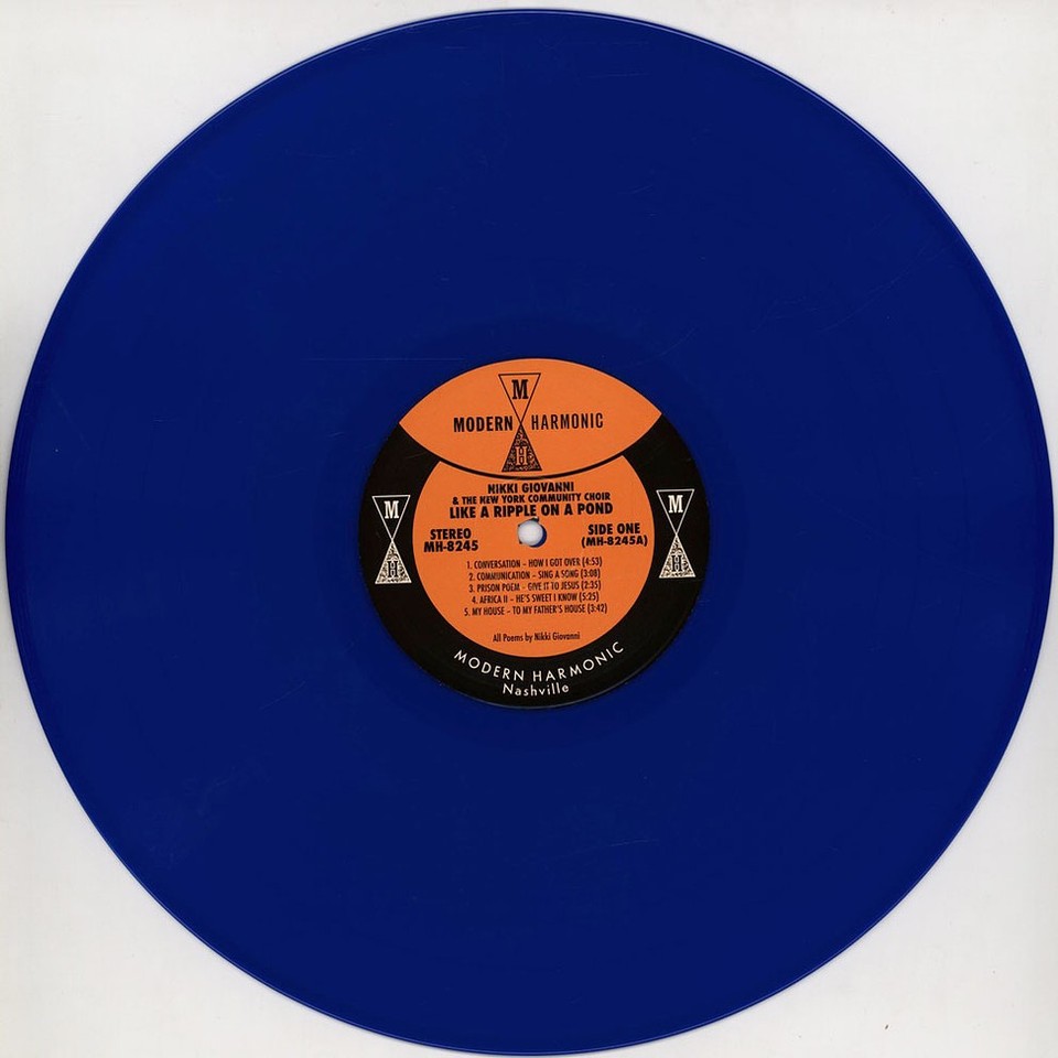 Nikki Giovanni - Like A Ripple On A Pond (Vinyl LP - 1973 - EU ...