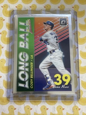 CODY BELLINGER LONG BALL LEADERS #LBL6 2018 PANINI DONRUSS OPTIC ...