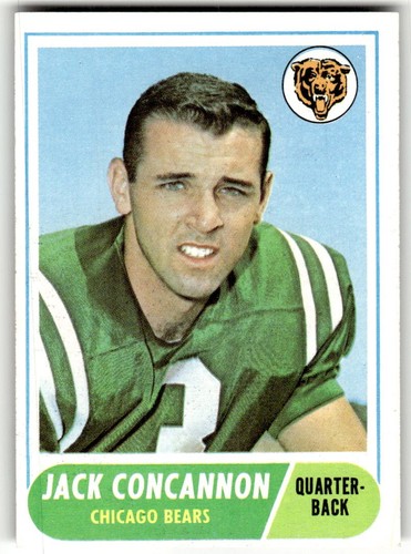 1968 Topps Jack Concannon #153 | eBay