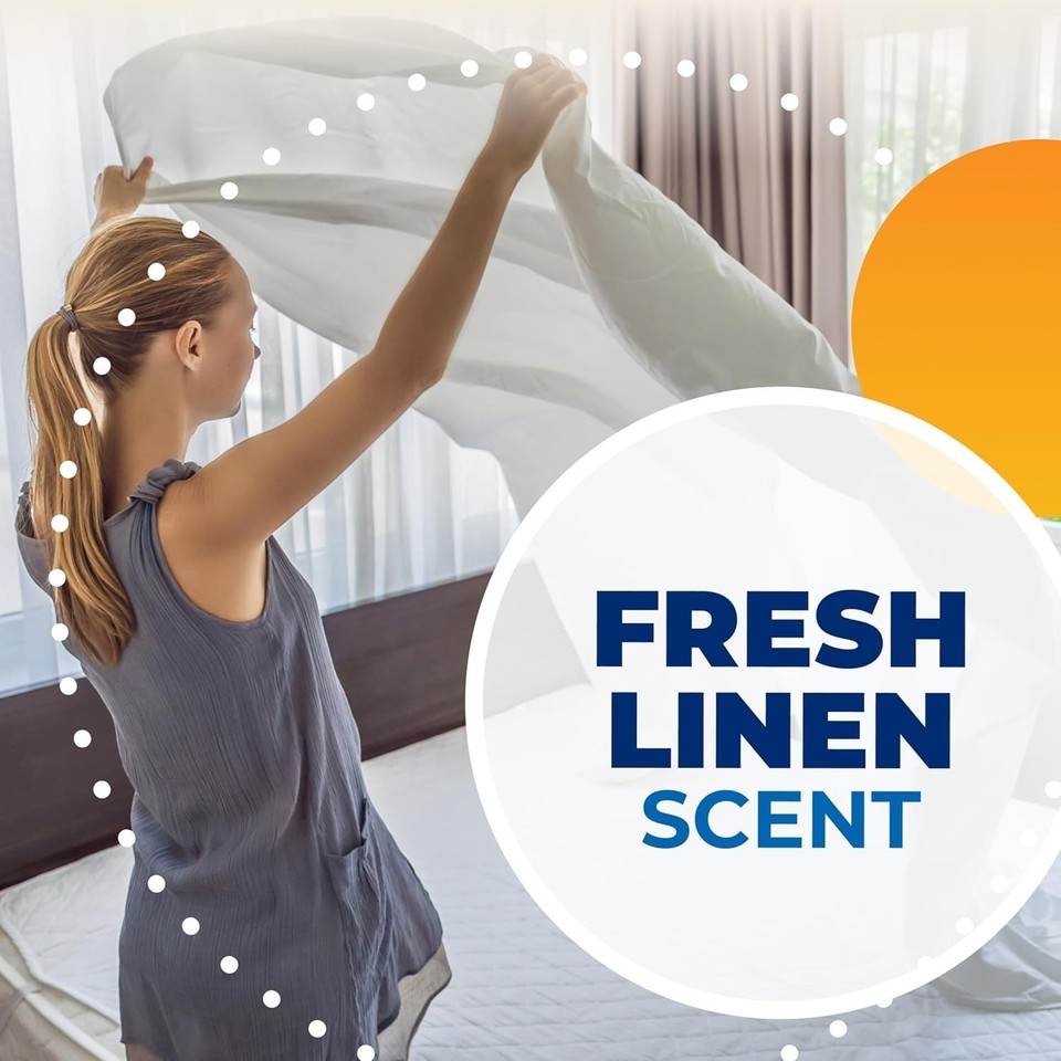 Concentrated Fresh Linen Laundry Sheets - 50 Count, Quick Dissolve Tech | eBay