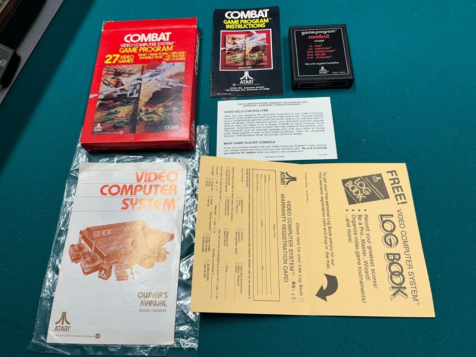 NEW 1981 Atari 2600 VCS Console System Complete Package in Original ...