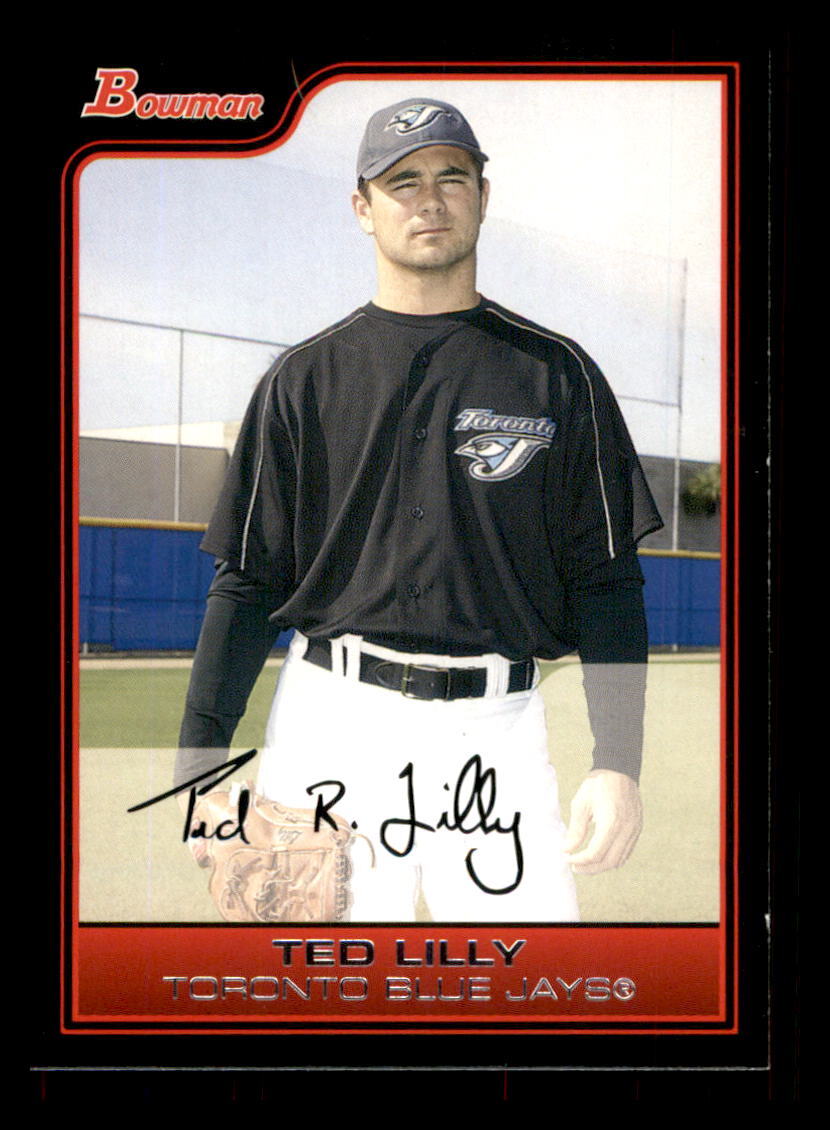 2006 Baseball Bowman Ted Lilly Toronto Blue Jays #2 | eBay
