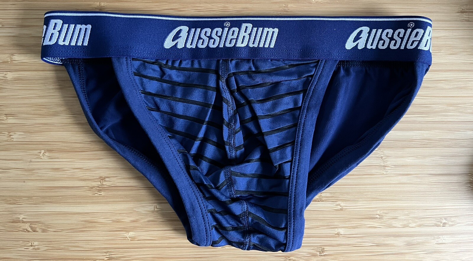 New aussieBum Slink Sin Bikini Brief, Navy Blue/ Transparent, Large | eBay