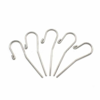 20× Dental Lip Clip Stainless Hook Accessory Root Canal Finder Endo ...