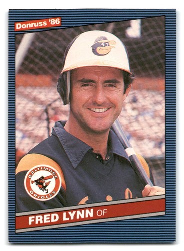 Fred Lynn 1986 Donruss Baseball #245 Baltimore Orioles | eBay