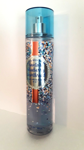 Bath Body Works Santa's Blueberry Shortbread Fragrance Mist Spray Rare ...