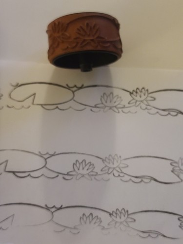 STAMPIN' AROUND by Stampin' Up! ROLLAGRAPH "Lily Pad" 1" Wide I BX | eBay