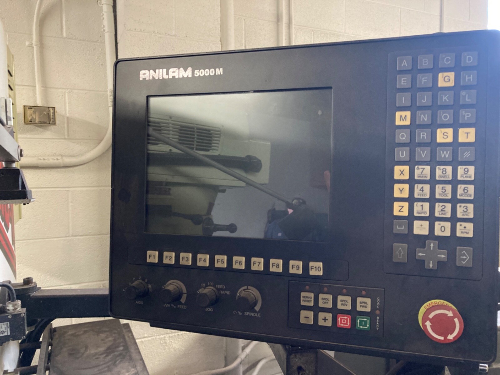 Used Fryer MB-11 CNC Vertical Machining Center 3 Axis Mill Anilam 5000 ...