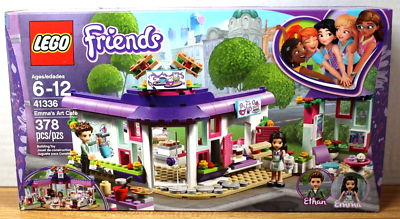 LEGO FRIENDS 41336 EMMA'S ART CAFE 378 PIECES NEW SEALED BOX! | eBay